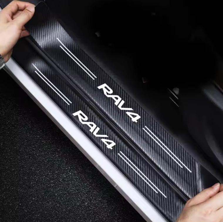 Toyota RAV4 Door Sill Protector Scuff Strips 2005 - 2026 – Wild Auto Parts