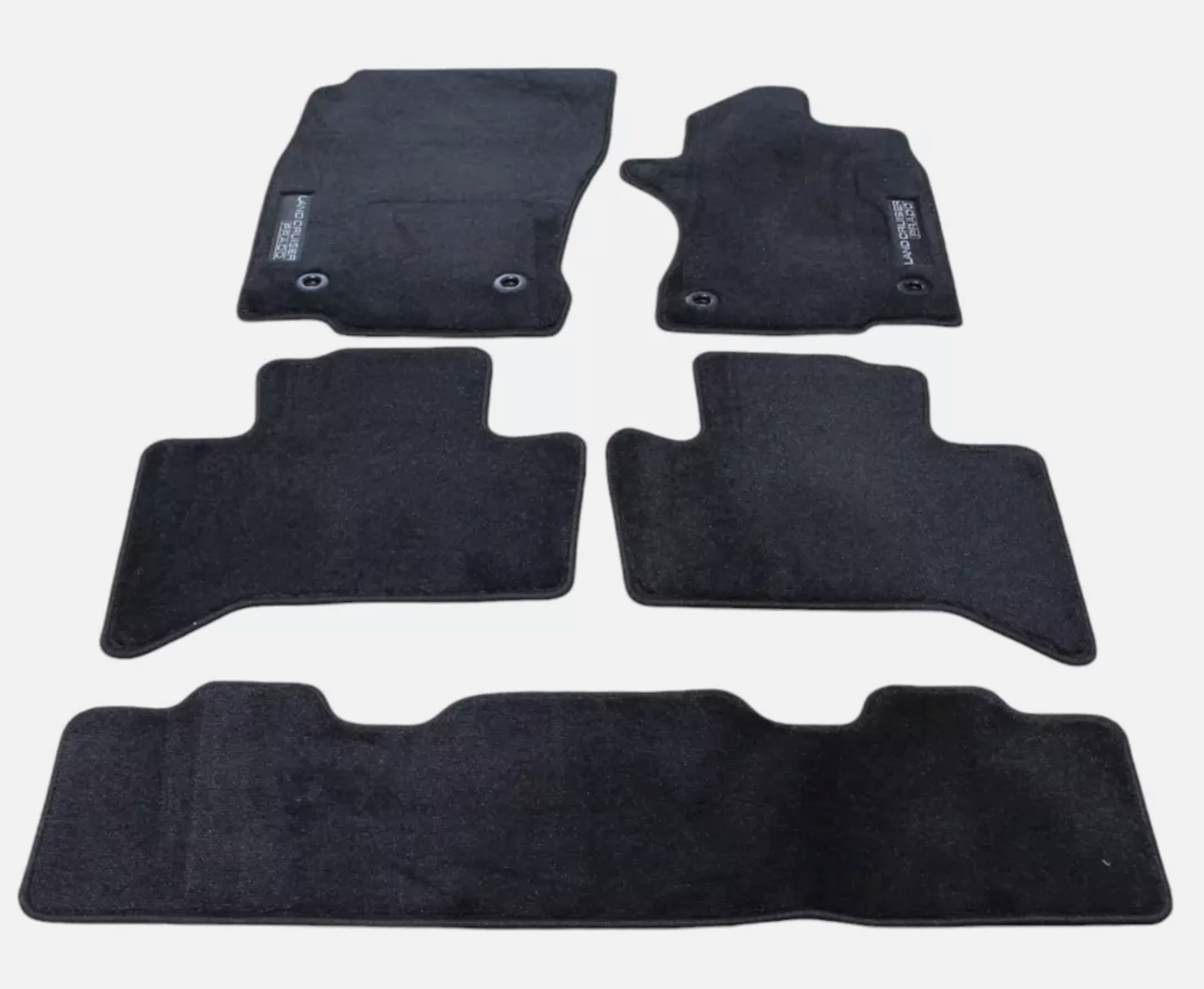 Genuine Toyota Prado 250 Series Carpet Floor Mats 7 Seat Variant – Wild ...