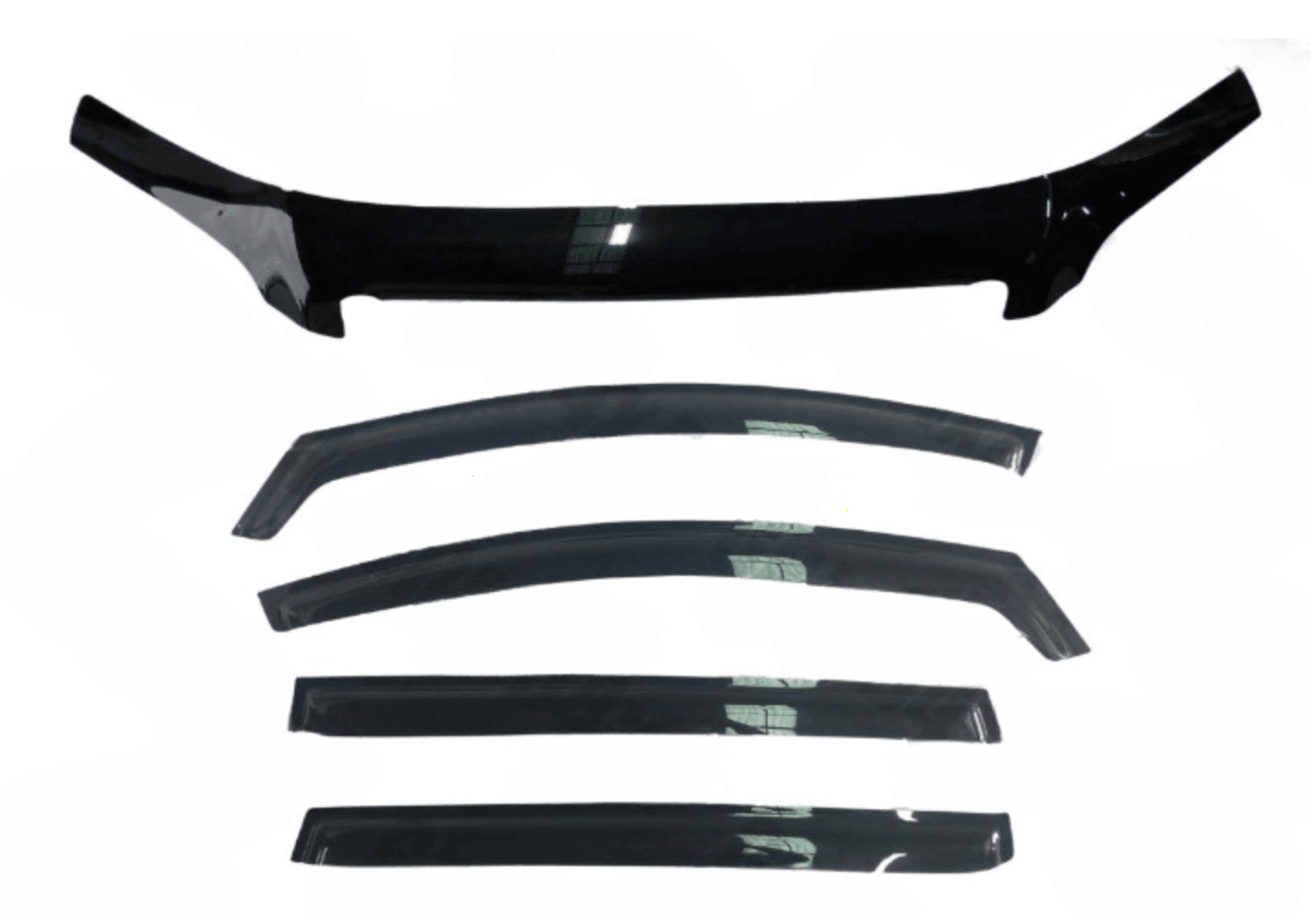 Bonnet Protector + Weathershields Window Visors Holden Commodore VE Wa ...